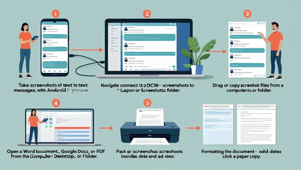 How To Print Text Messages From Android Easily