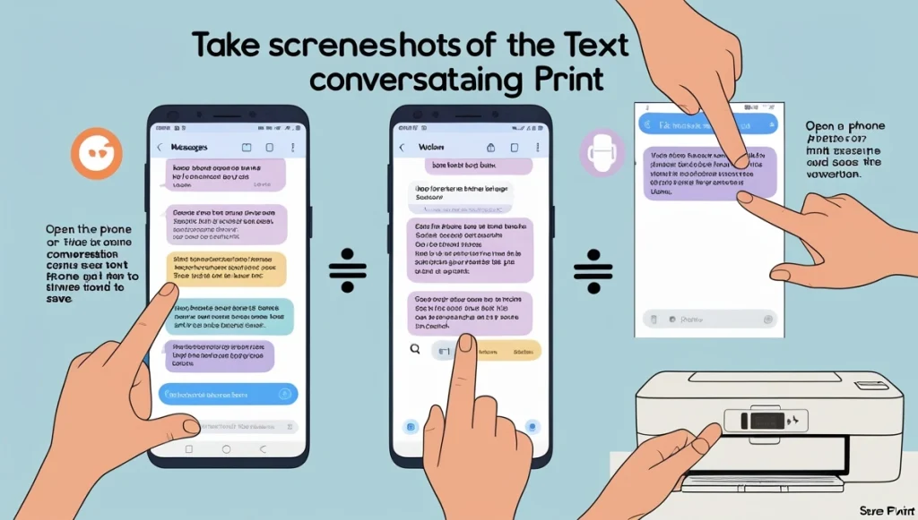 How To Print Text Messages From Android Easily